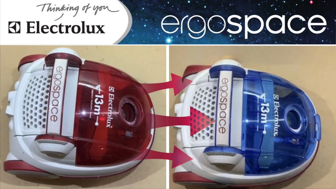 Replacement of the Broken Vacuum Cleaner Canister Cover - Electrolux ergoSpace XXL TT11 - YouTube
