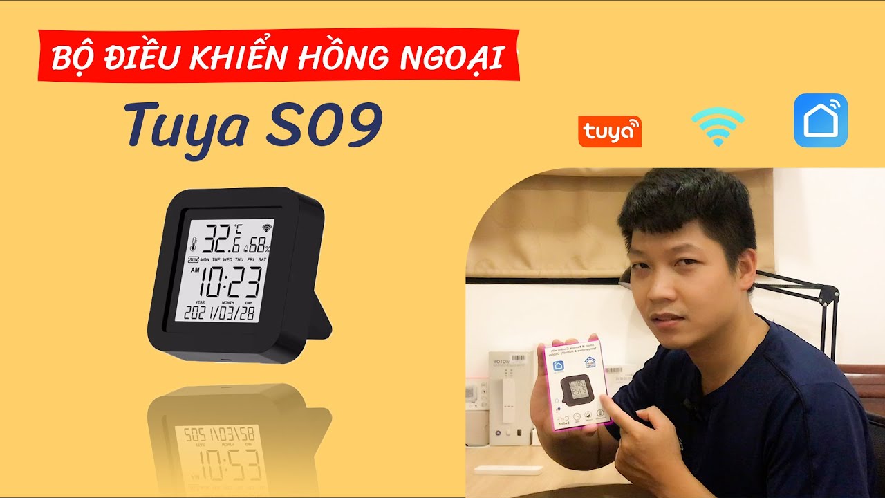 Bộ điều khiển hồng ngoại Tuya S09 - Điều khiển điều hòa, tivi - Mọi thứ ...