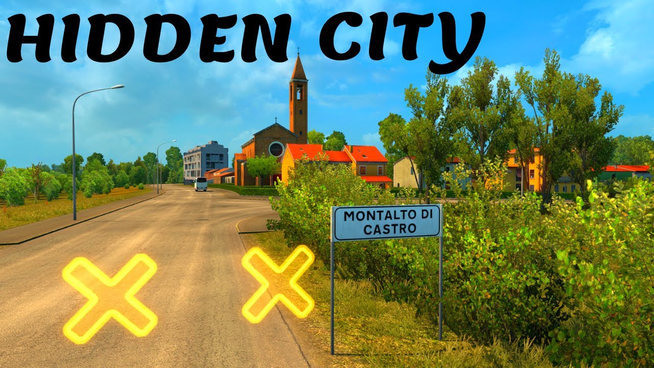 Hidden Scenery Towns of Italy | Unmarked Cities | Italia Map DLC | Euro ...