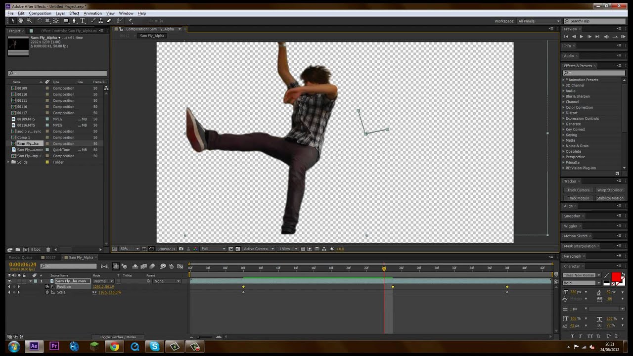 After Effects Tutorial #1: SUPER KICK!!! - YouTube