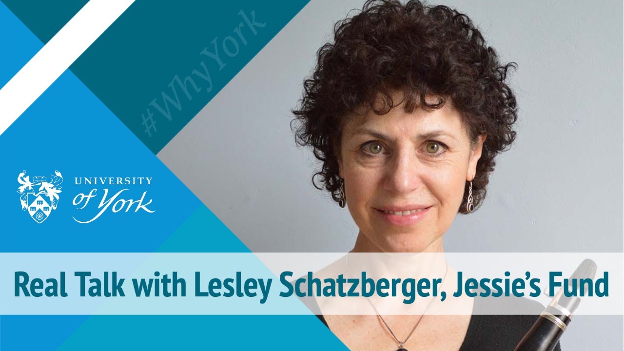 Real Talk with Lesley Schatzberger from Jessie's Fund - YouTube