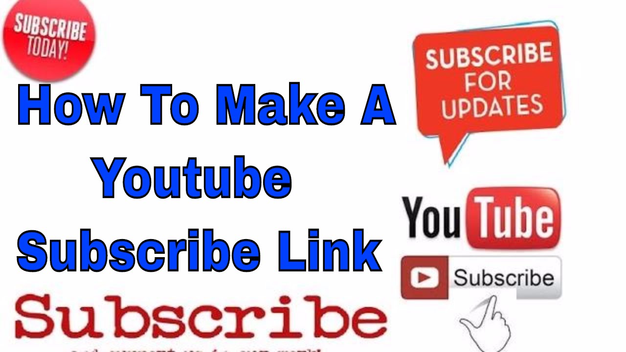 YouTube Subscribers - How To Make A Youtube Subscribe Link 2016 Get ...