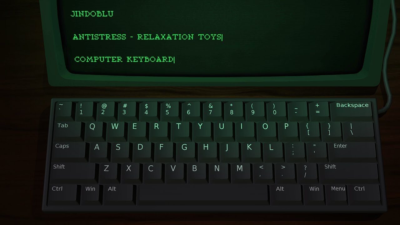 Antistress - PC Keyboard - YouTube