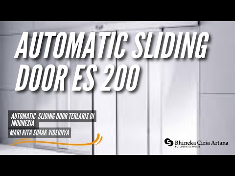 INSTALLASI ES 200 ( Automatic sliding door ) By dormakaba - YouTube