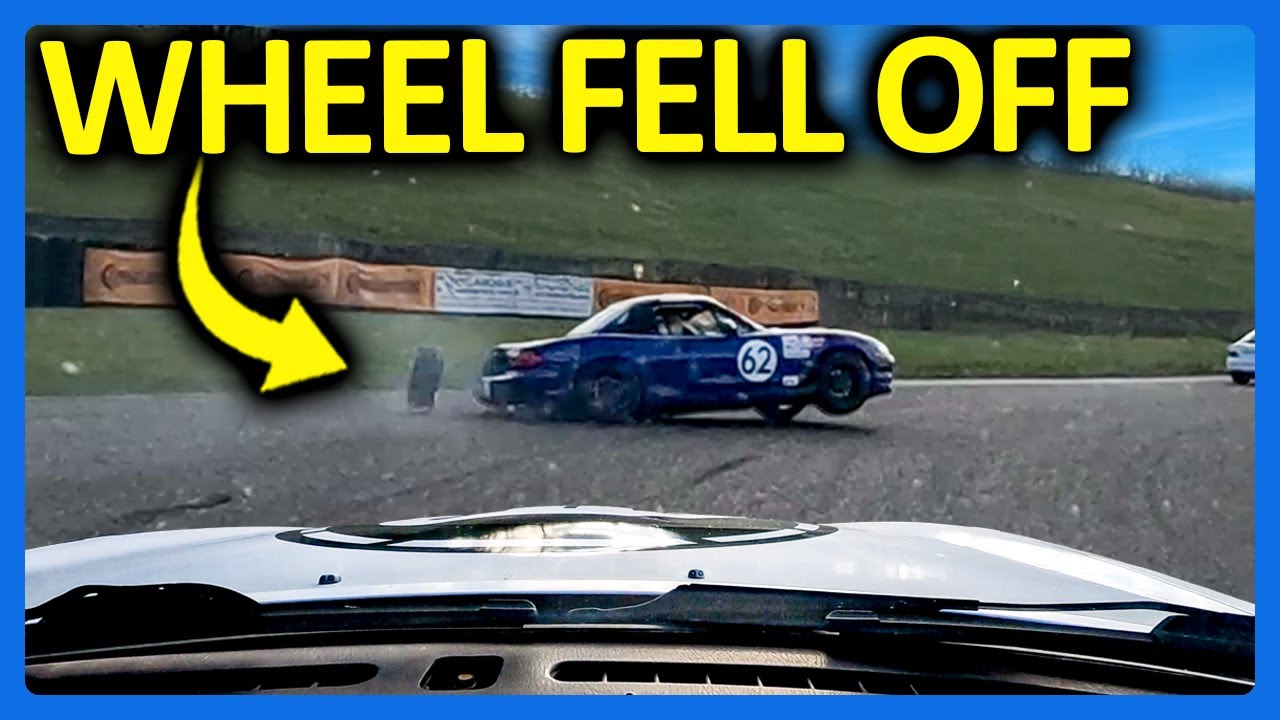 His Wheel Fell Off in Spec Miata Racing!! - YouTube