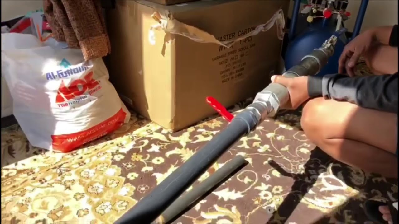 DIY Potato gun - YouTube