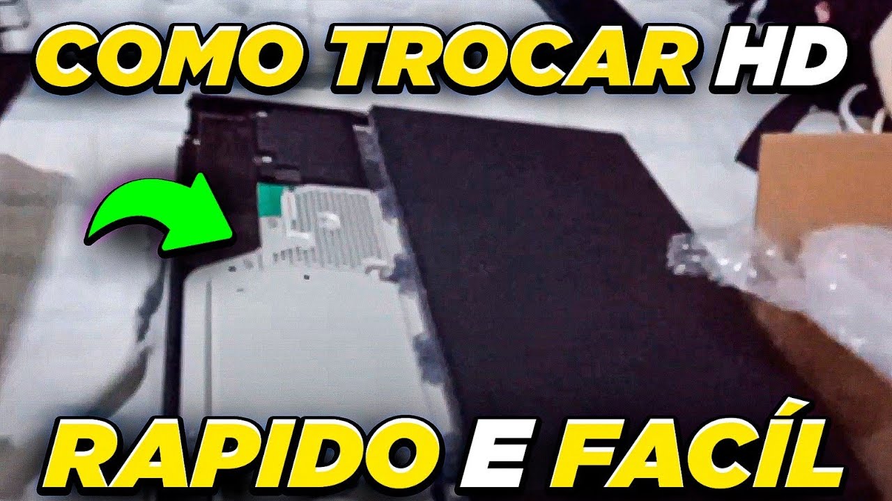 Como Trocar HD do PS4 em2024 QUALQUER MODELO SEM ERRO ! menos de 6 minutos - Passo a Passo - YouTube