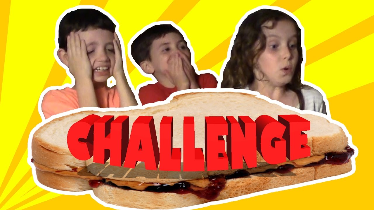 PEANUT BUTTER & JELLY CHALLENGE | KIDS HAVE TO TEACH PAPA BEAR HOW TO ...