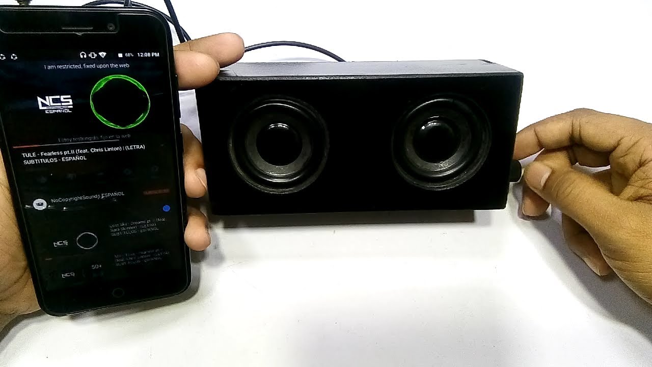 How to make a mini sound box | DIY mini speaker - YouTube