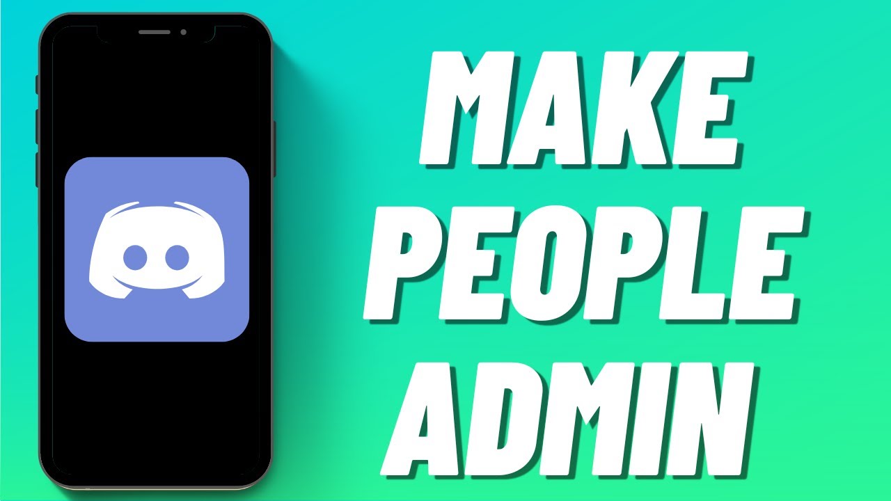 How to Make People Admin on Discord - YouTube