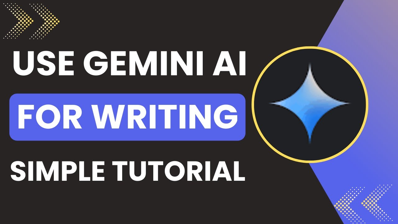 How To Use Gemini AI For Writing - YouTube