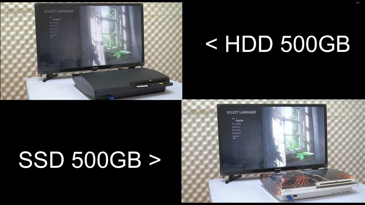 TEST PS3 Pakai SSD Apakah LOADING nya LEBIH CEPAT ? - YouTube