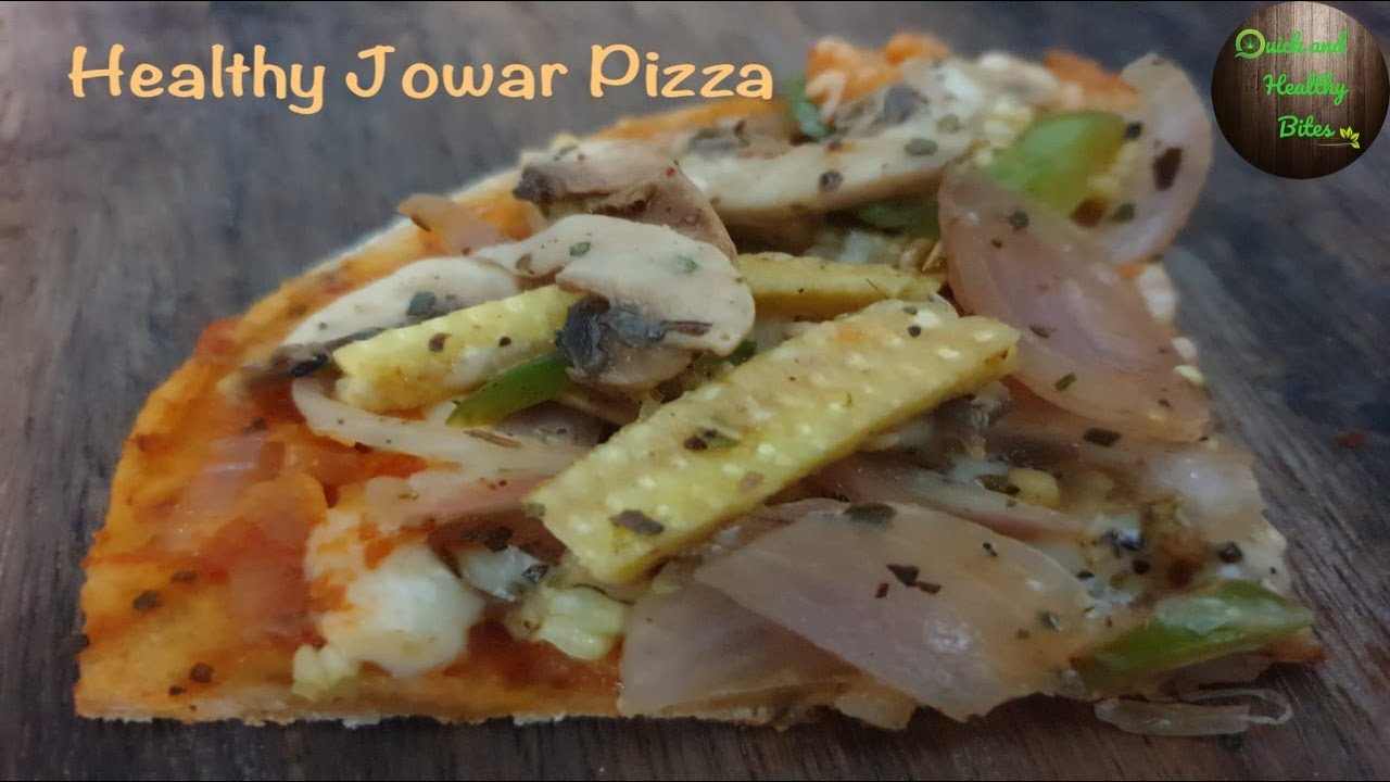 Jowar Pizza Recipe | Pizza from scratch | Pizza Recipe | Homemade Pizza ...