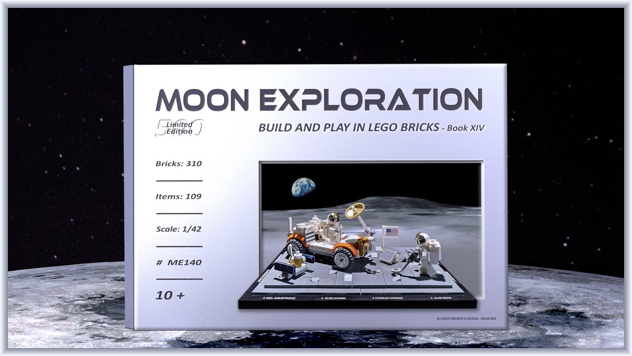 Lego Moon Exploration Original Design - YouTube