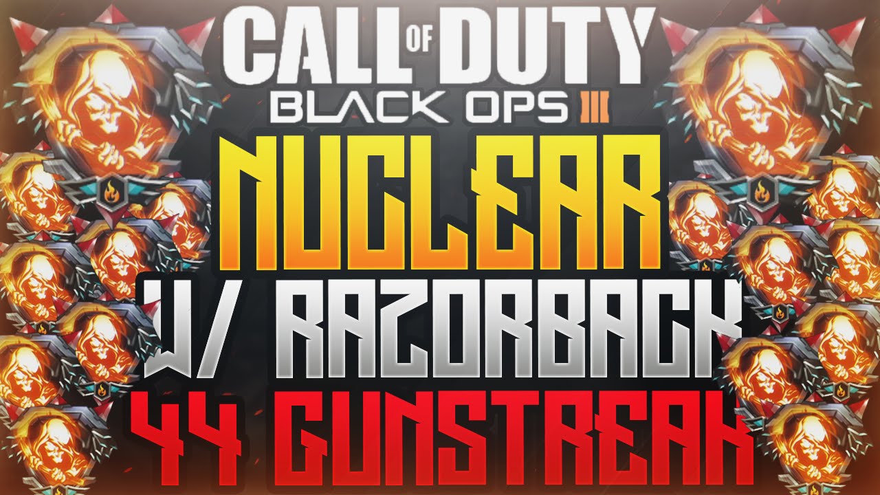BLACK OPS 3: "NUCLEAR MEDAL" w/ 44 GUNSTREAK ON EVAC DOMINATION (COD ...