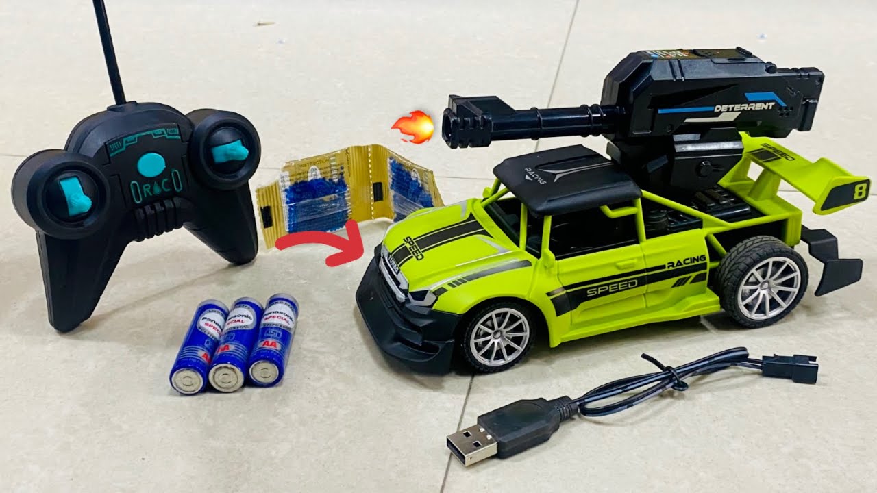 Remote Control Bubble Shoot New Car Unboxing And Testing | RC Car - YouTube