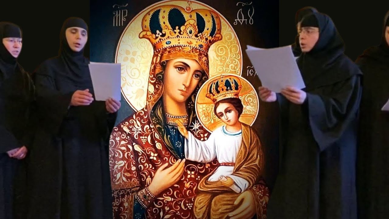 Η Ωραιότερη Μεγάλη Παράκληση της Παναγίας.Η Χάρη και η Ευλογία,ΤΗΣ ...