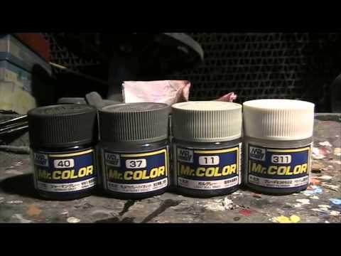 Honing your airbrush skills 09: Shading, painting and color gradient ...