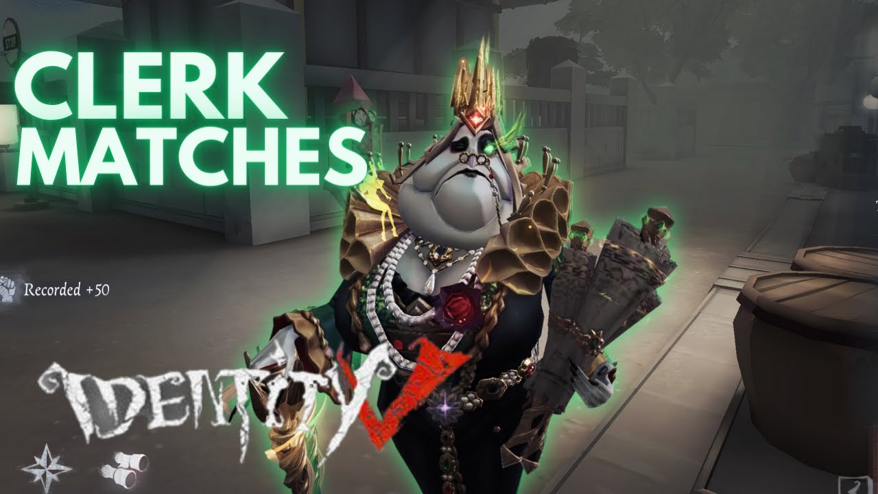 Identity V Clerk Hunter Gameplay(Using her S-Tier Skin!) - YouTube