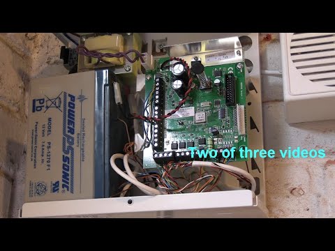 The ION alarm panel I was installing? - YouTube