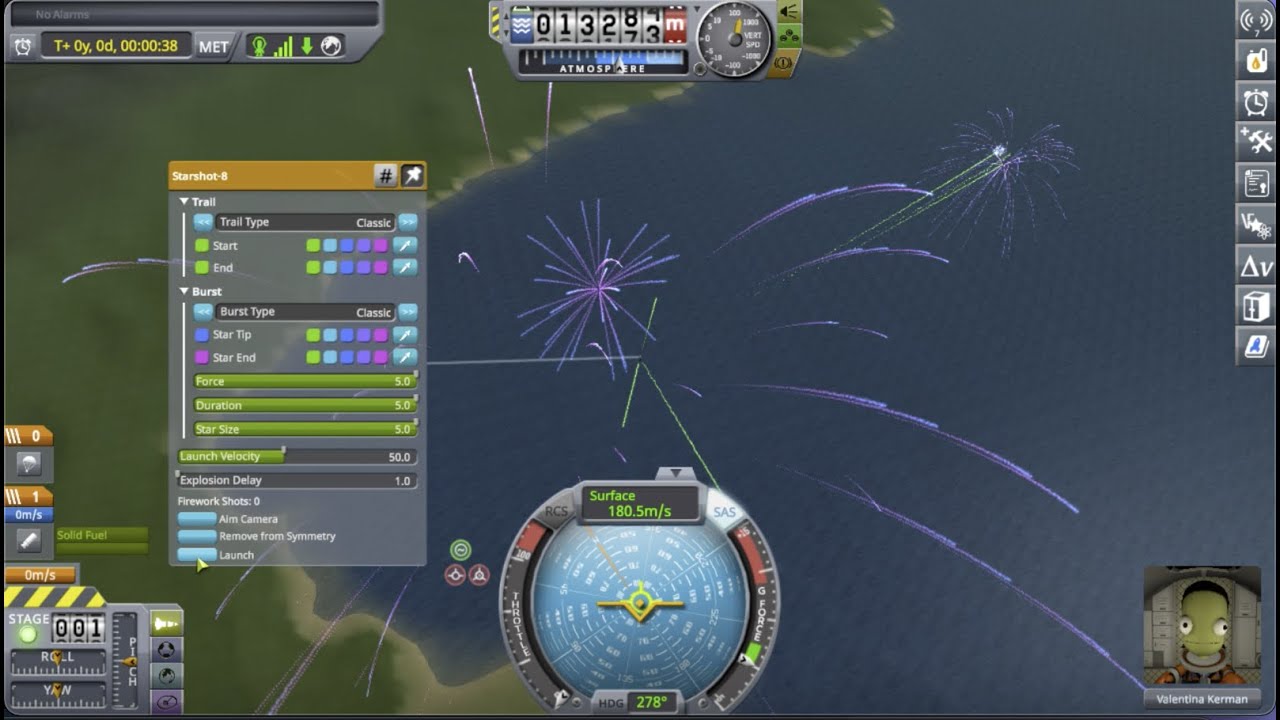 Tutorial - How to launch fireworks in Kerbal Space Program - YouTube
