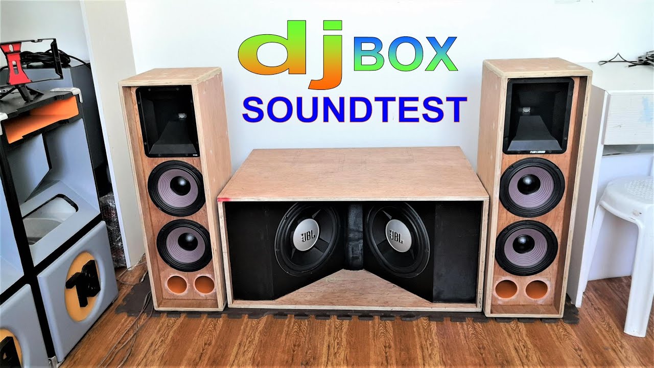 DJ BOX 10-minutes Sound Test - MAGANDA BA ANG TUNOG? Dual JBL 1204d ...