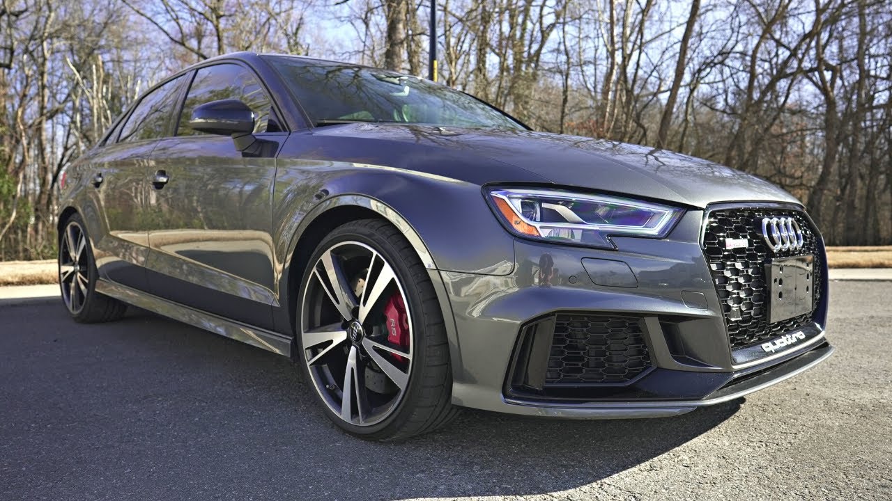 Audi RS3 First Drive Reactions! (UNDER 5 MINUTES, NO BS) - YouTube