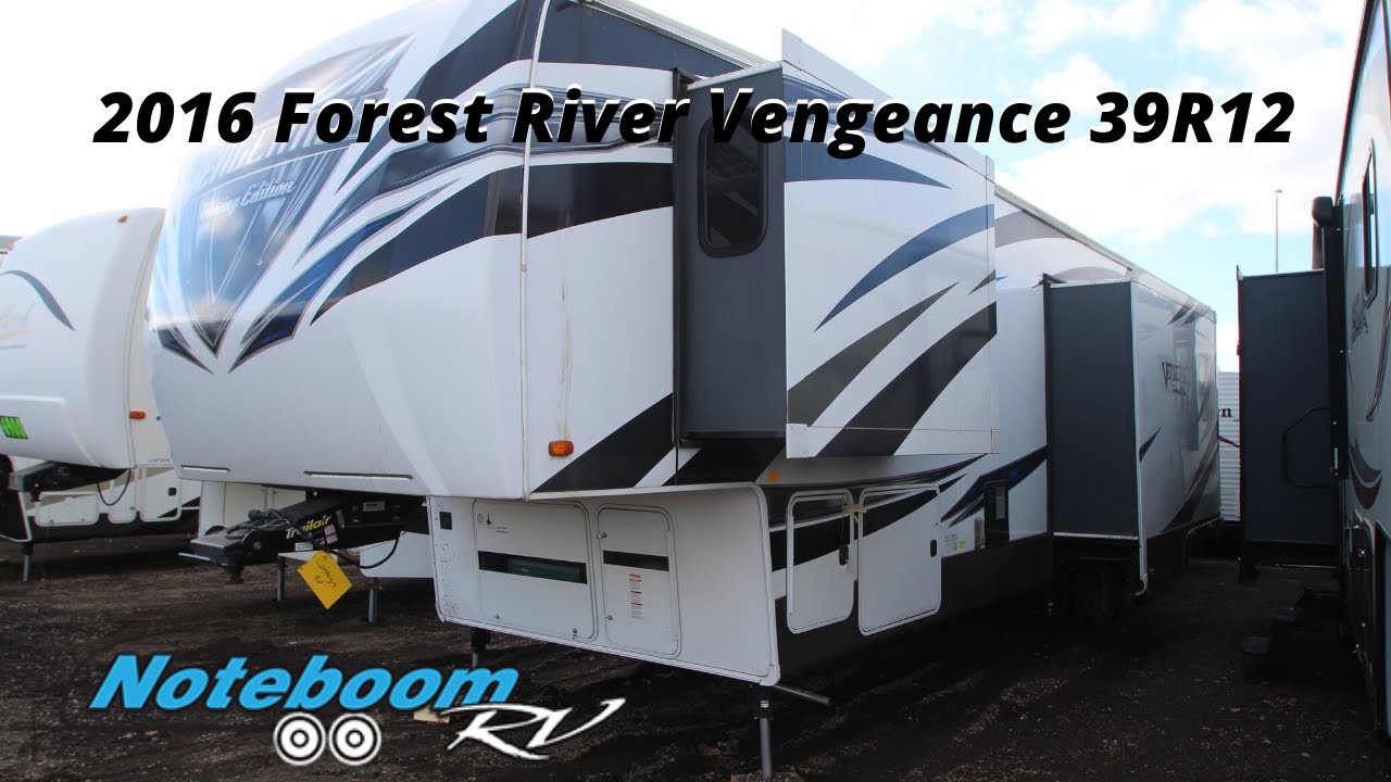 2016 Forest River Vengeance 39R12 Tour - Noteboom RV - YouTube