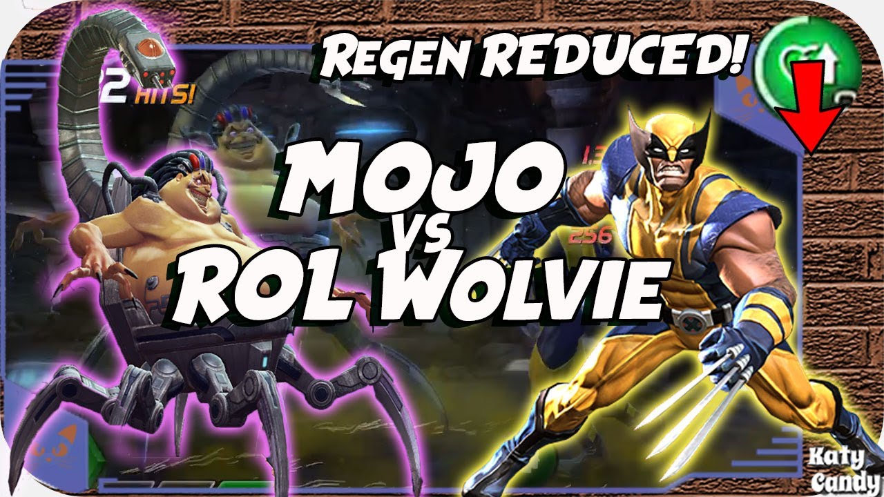 Mojo vs ROL Wolverine | No Regen For You! |Marvel Contest of Champions ...