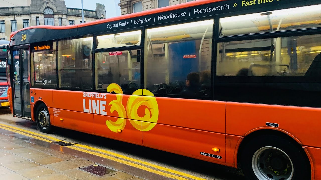 TM Travel Bus 385 On 30 From Handsworth Asda To Sheffield Via A57 - YouTube