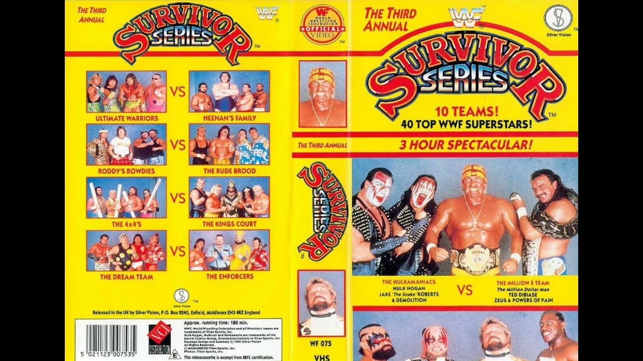 WWF SURVIVOR SERIES - November 23rd 1989 - YouTube
