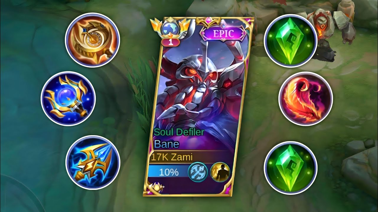 TOP GLOBAL BANE USING MAGIC BUILD IN EXP (must try) -MLBB - YouTube
