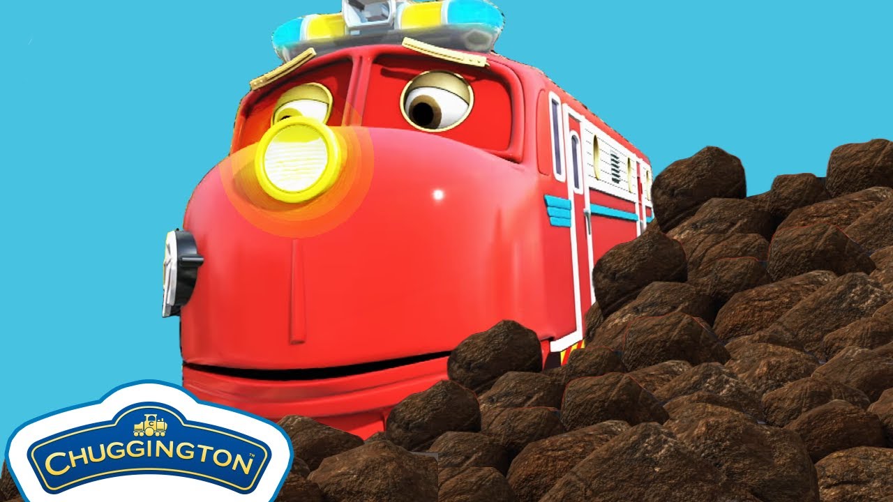 Wilson struggles to clear the rocks ! | Chuggington | 123 Push | Free ...