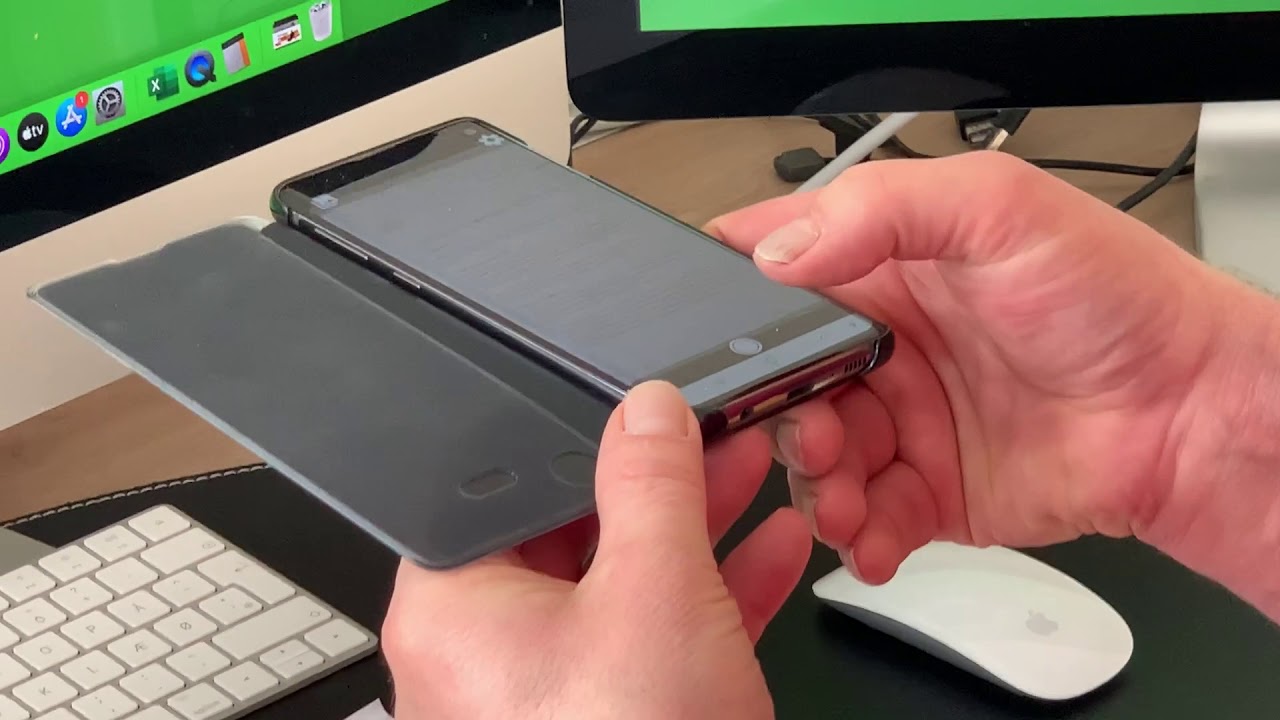 Sådan tager du et billede med din Android - telefon og får den læst ...