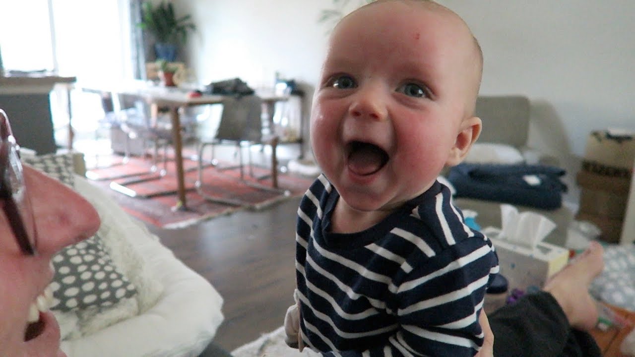 BABY GIGGLES ARE THE BEST!! - YouTube