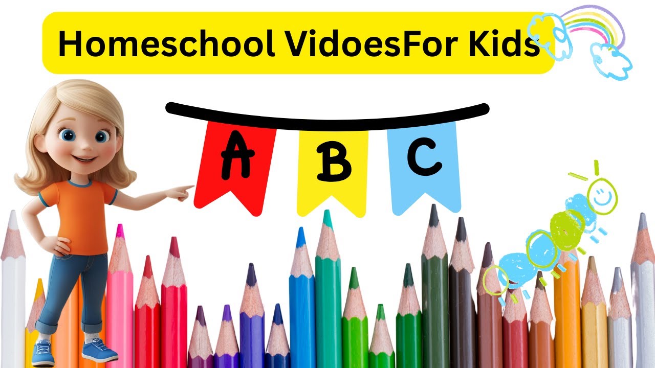 Homeschool Alphabet Learning - Animated Kids Songs - Preschool Toddlers ...