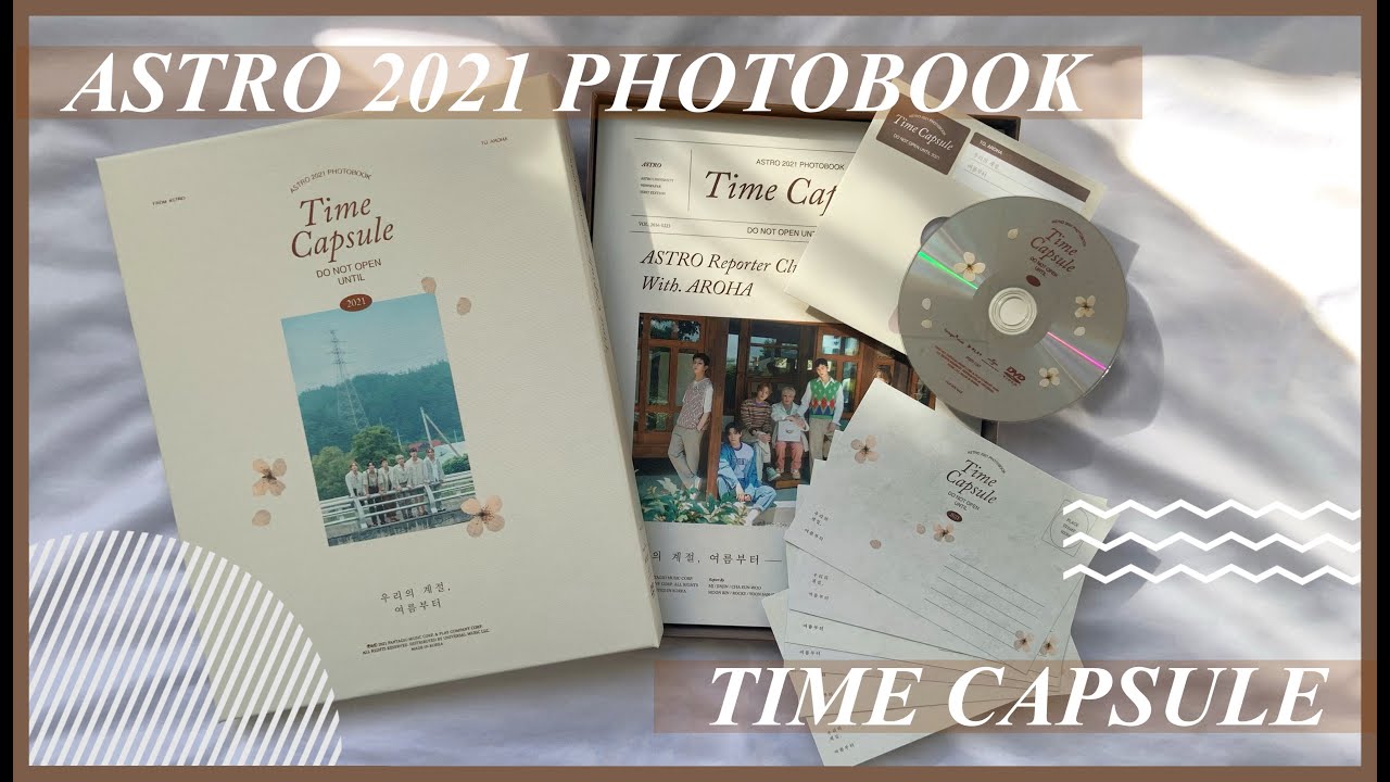 【開封動画】ASTRO 2021 PHOTOBOOK "Time Capsule" - Unboxing (Japan Limited ...