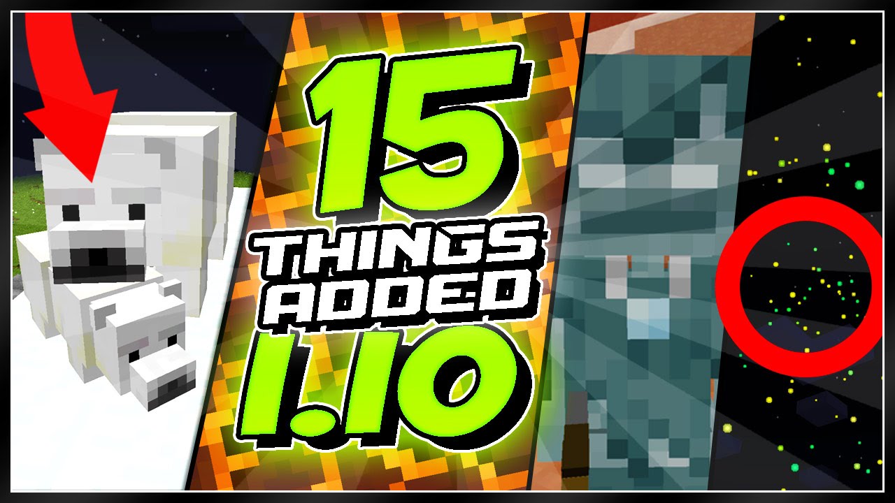 Minecraft 1.10 Update | 15 Features That Will Be Added (NEW 1.10 ...