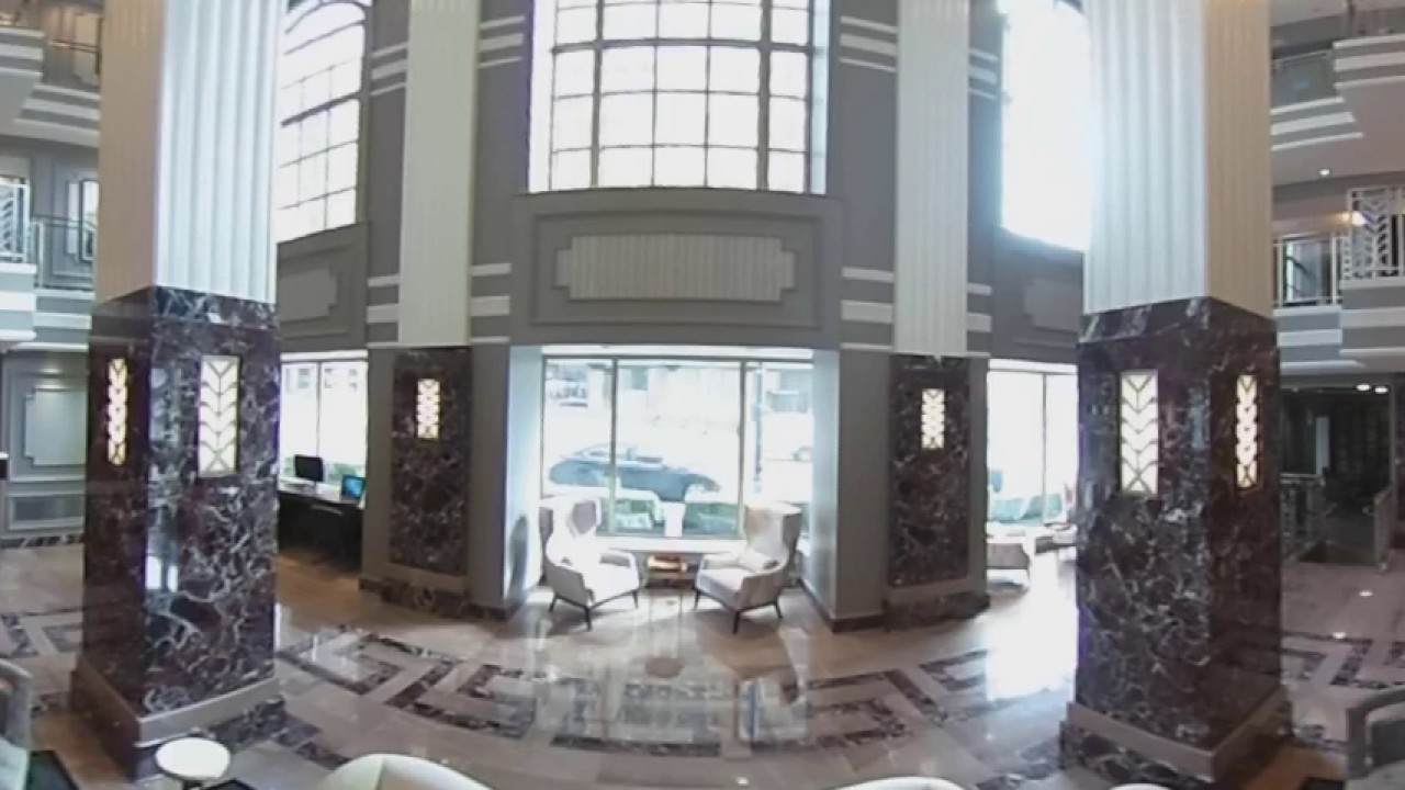 Hotel LeVeque lobby - YouTube