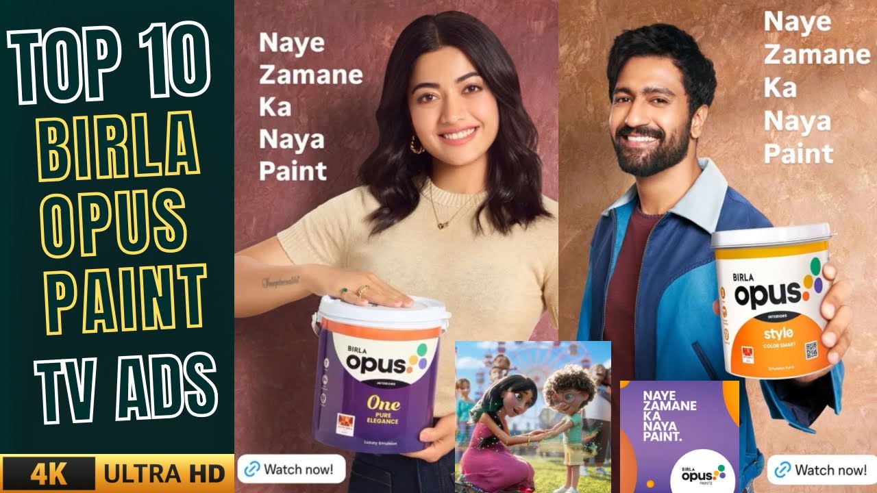 Top 10 Birla Opus Paint Ads: #viral #viralvideo #trending 🎨 - YouTube