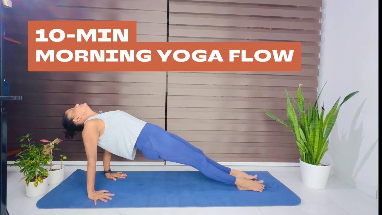 10-Min Morning Yoga Flow | Stretch, Energize & Start Your Day Right ...