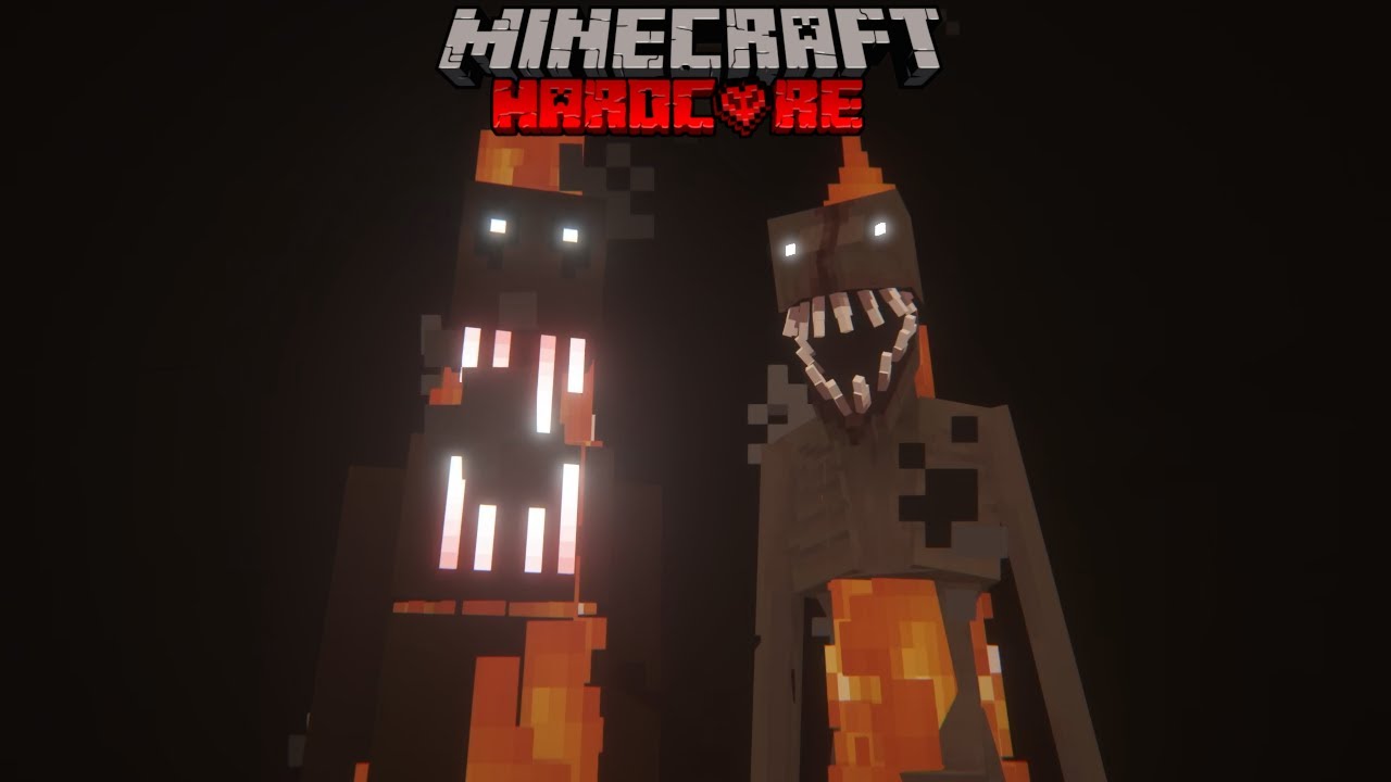 Hardcore Minecraft with the Twin Horrors... - YouTube