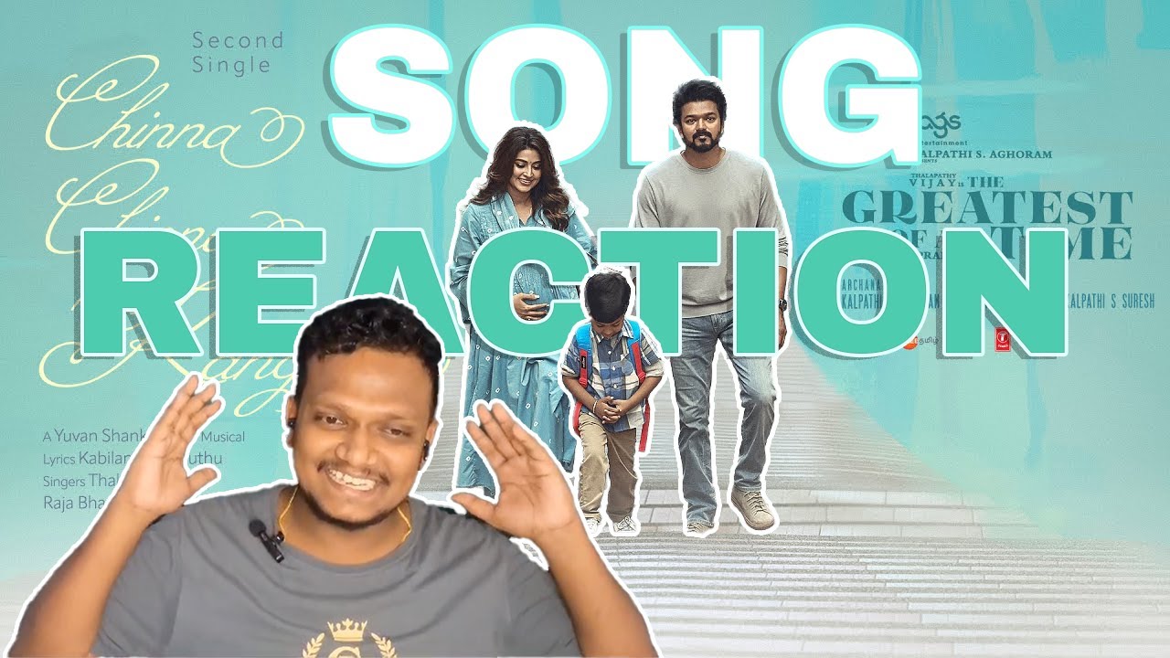 The GOAT 2nd Single Reaction | Venkat | Thalapathy Vijay ...