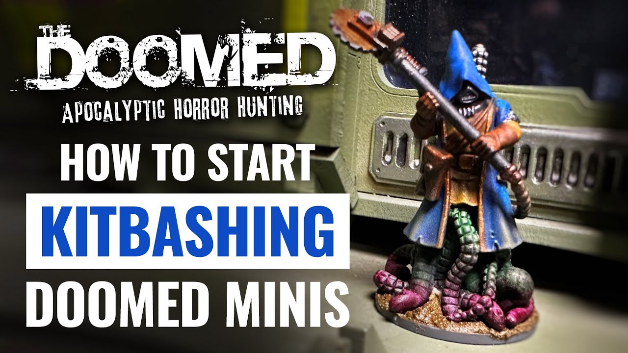 How To Kitbash Miniatures For The Doomed; Osprey Games' New Wargame! # ...
