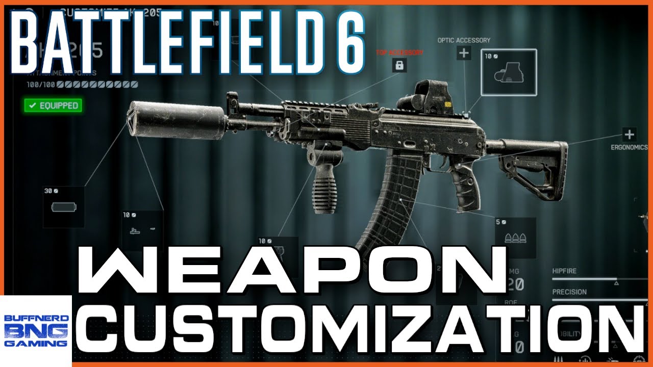 Weapon Customization Breakdown - Battlefield 6 - YouTube