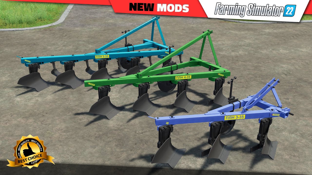 FS22 | PLN Plows Pack - Farming Simulator 22 FS22 Mods Review (2K 60Hz ...