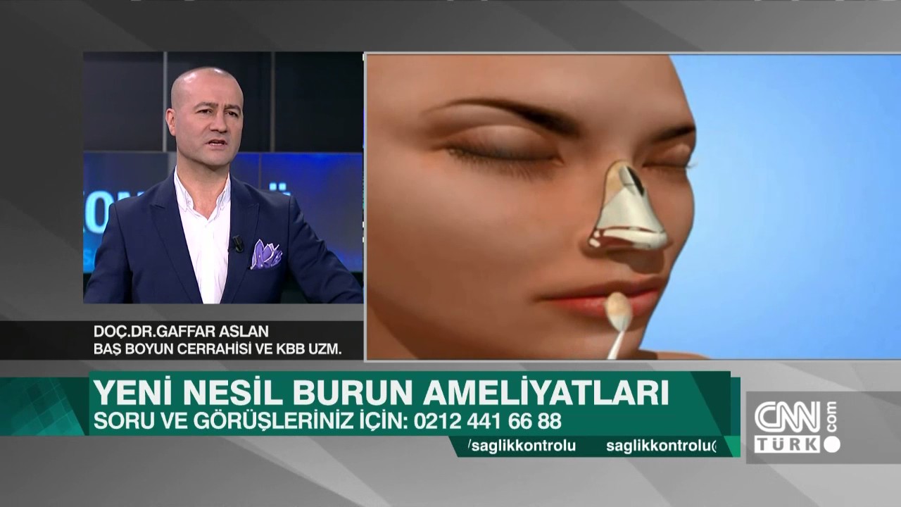 DOÇ.DR.GAFFAR ASLAN, RİNOPLASTİ, LEYLA ATAMAN, SAĞLIK KONTROLÜ, - YouTube