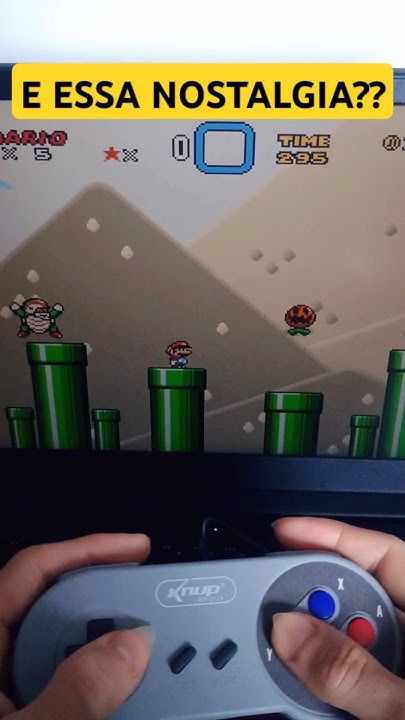 É só em mim que esse jogo bate a nostalgia? #supermario #nostagia #jogos - YouTube