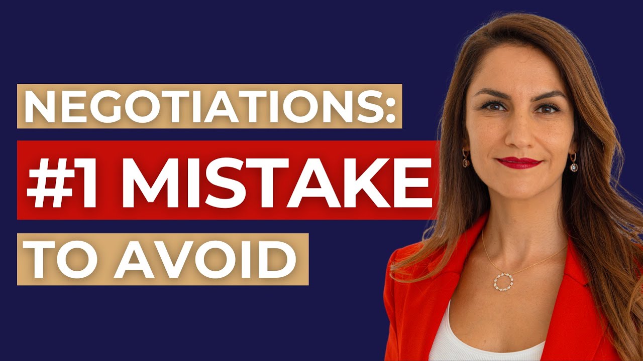 The Most Common Negotiation Mistake | Advice from Lousin Mehrabi ...