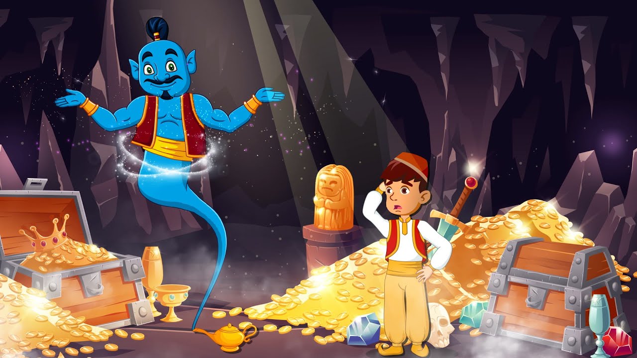 کارتون علاءالدین و چراغ جادو | کارتون فارسی🧞‍♂️🪔aladdin cartoon in ...